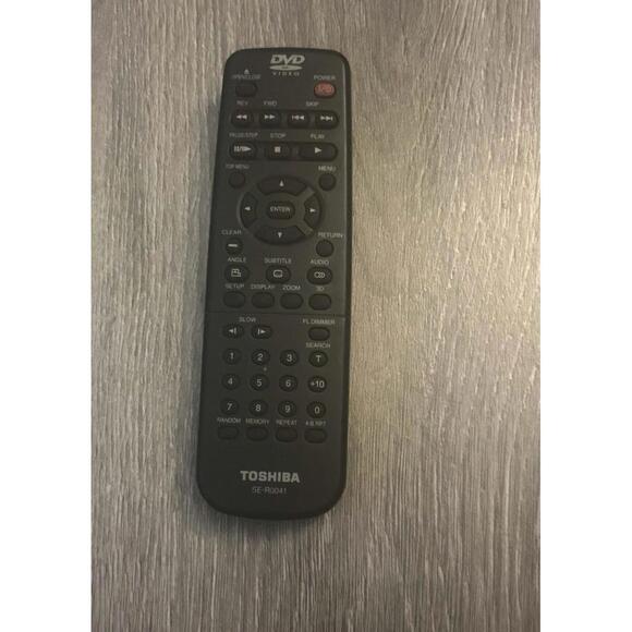 Toshiba | Other | Toshiba Dvd Player Remote Control Ser04 Oem For ...